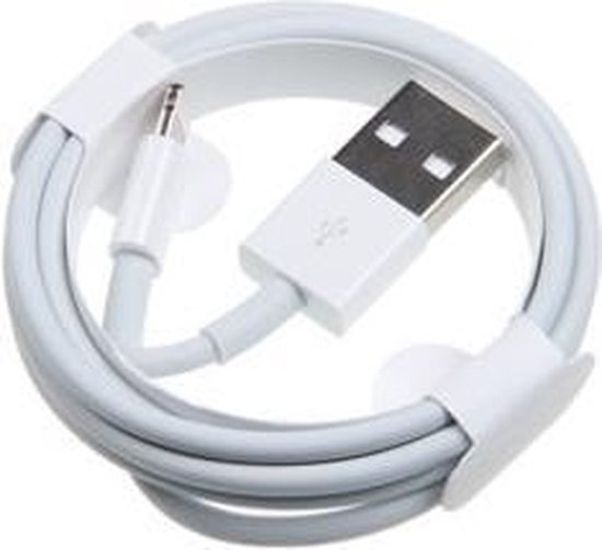 Original Apple Lightening to USB white cable 100cm - Supports fast ...