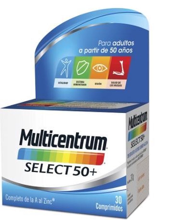 Multicentrum Select 50+ 30 Tablets | bol