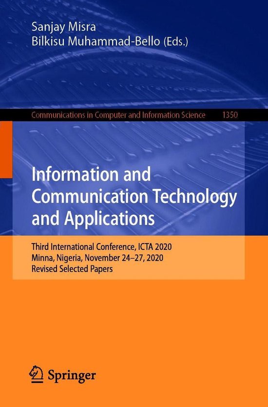 Communications in Computer and Information Science 1350 - Information ...
