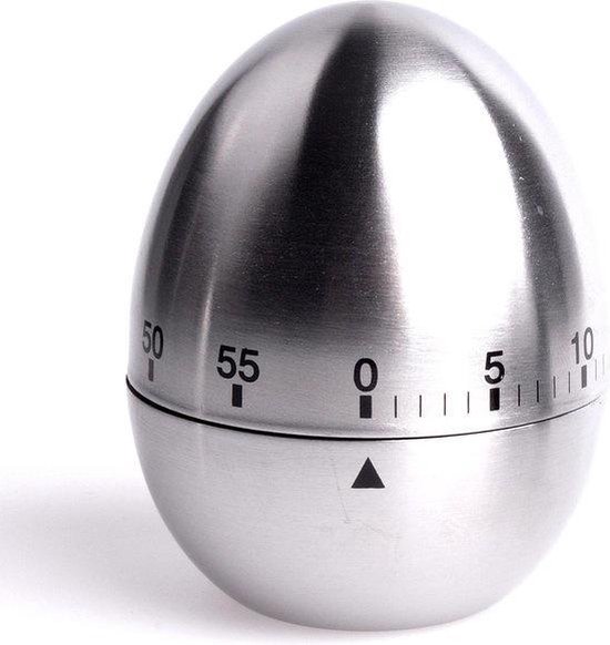 Imperial Kitchen Kookwekker Ei - RVS | bol.com