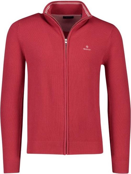 Gant Cardigan Rood XL Heren | bol