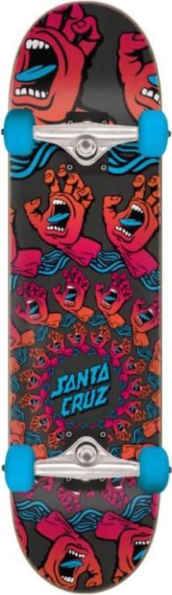 Santa cruz Mandala Hand Full 8 skateboard complete zwart | bol.com
