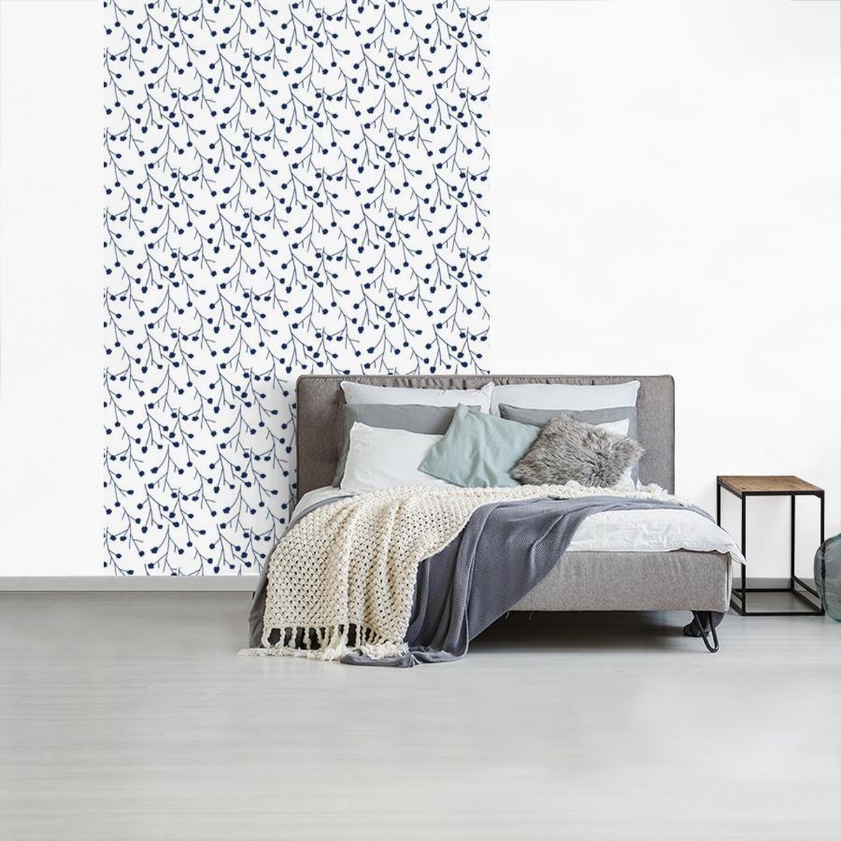 Behang - Fotobehang Takken - Bes - Japans - Patronen - Breedte 195 cm x ...