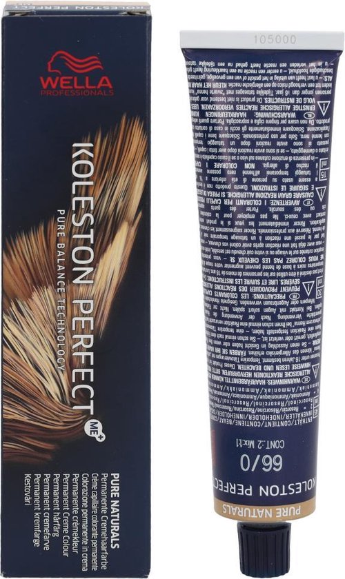 Wella Koleston Perfect Me+ - Pure Naturals 66/0 | bol.com