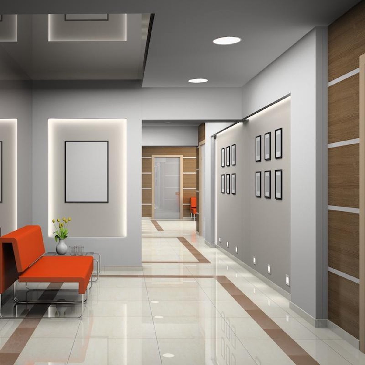 Inbouwspot LED Slab Extra Plat Rond WIT 24W Ø225mm - Warm wit licht ...