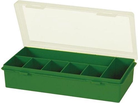 Tayg - Opbergkoffer - 240 X 140 X 54 Mm - 7 Sorteervakken | bol