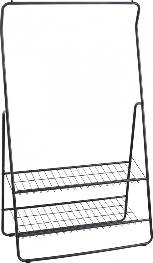 Wenko Kledingrek Shiva 92 X 159 X 48 Cm Aluminium Zwart | bol