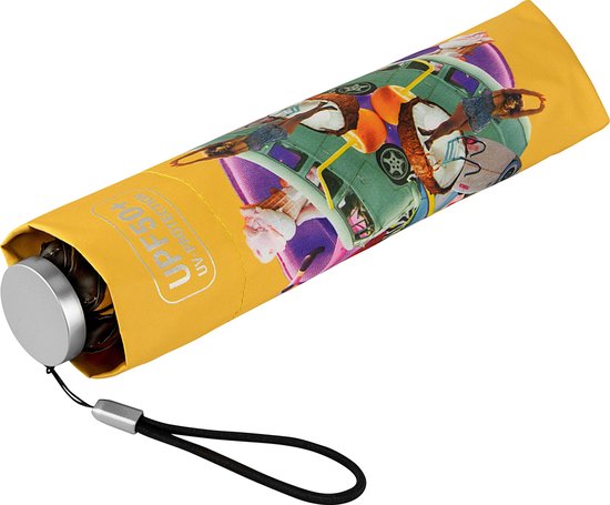 MiniMAX Personal Parasol - UV Radiatie Werende Paraplu - Ø 93 cm - Geel ...
