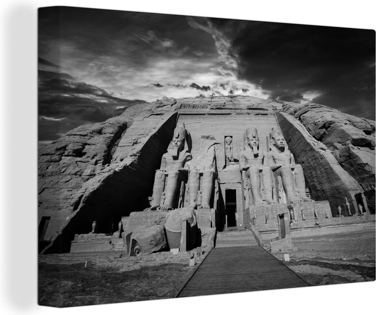 Peintures sur toile - Nuages sur le Temple d'Abou Simbel en Egypte en ...