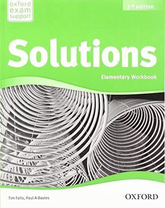 Solutions second edition - Elem workbook | 9780194553261 | Editor ...