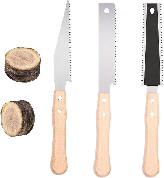 Premium - Japanse handzaag set van 3 stuks voor houtbewerking en ...