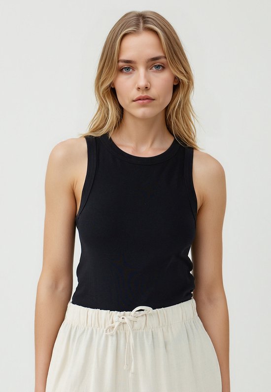 Jimmy Key Slim Fit Tanktop Met Ronde Hals En Zonder Mouwen | bol