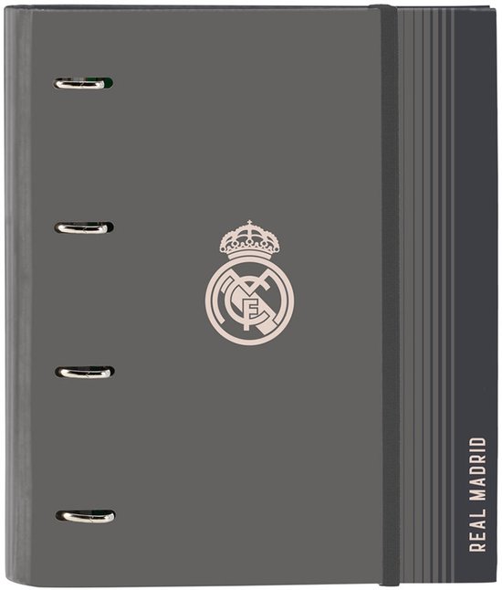 Safta A4 4 Rings Binder With 100 Sheets Real Madrid 3ª Equipacion 24/25 ...