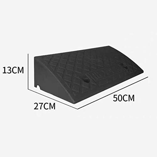Uphill Speed Bumps Steps, Car Plastic Slope Pad Ramps Uphill Pads ...