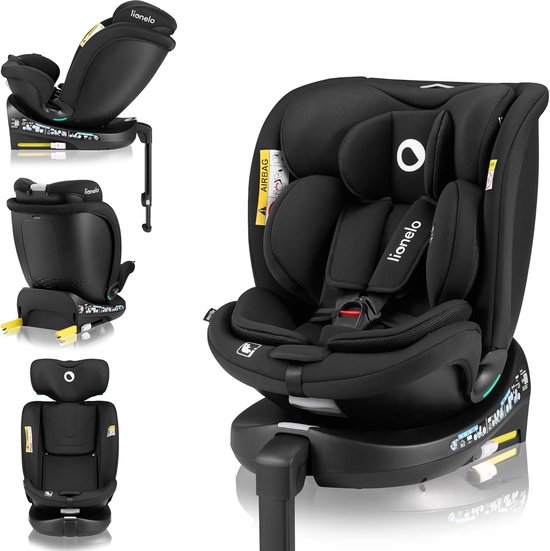 Autostoel 360° Draaibaar - Groep 0/1/2/3 (40-150 cm) - Veilig en ...