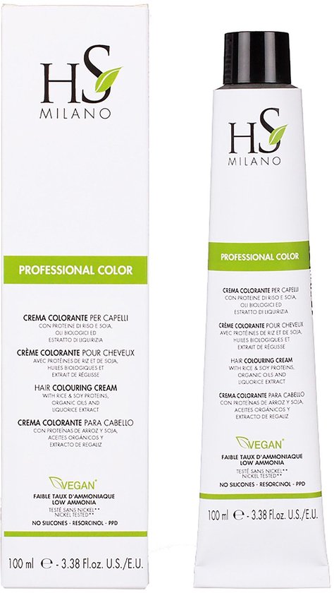 HS Milano Teinture Capillaire 6.11 Cendre Intense Blond Foncé 100 ml | bol