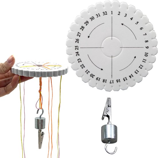Kumihimo Weight - Kumihimo Braided Disc - Braids Braiding Fixing Plate ...