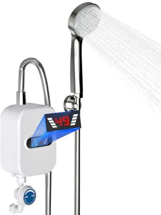 Krachtige Elektronische Doorstroomboiler 3500W - Compacte Hangende ...