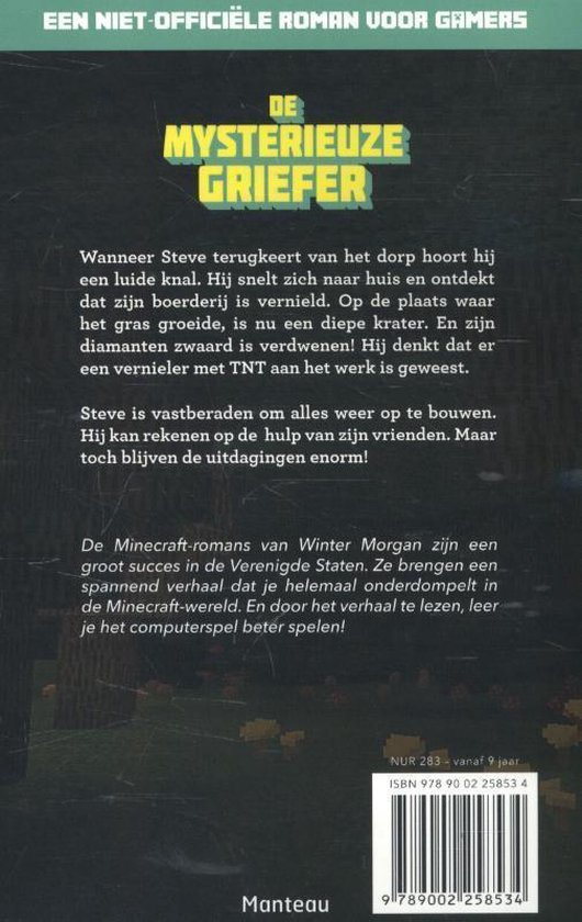 Minecraft - De mysterieuze griefer, Winter Morgan | 9789002258534 ...