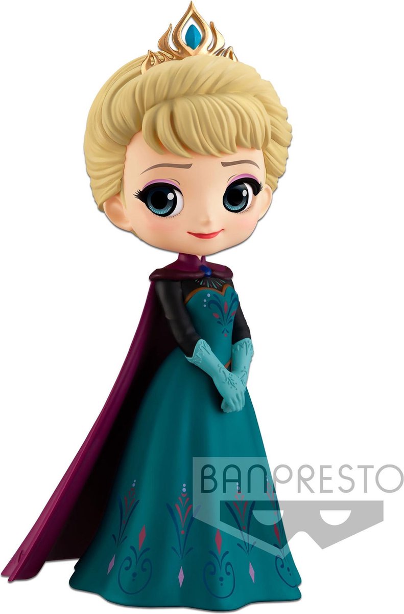 Disney Characters Q Posket Elsa Coronation Style Normal Color Ver ...