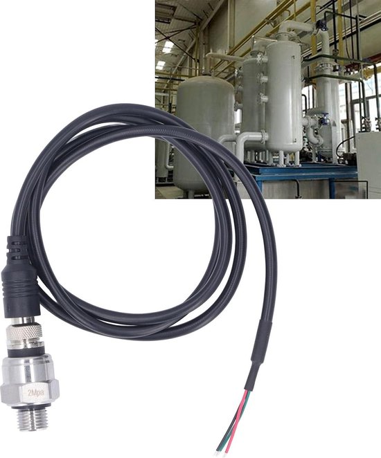 Universele druksensor ABS-aluminiumlegering water olie gas ...