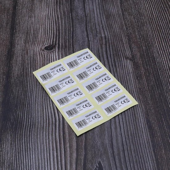 10 Stuks Motor Waterdichte Sticker Decal 10A 48V 250W - BAFANG BBS02B ...