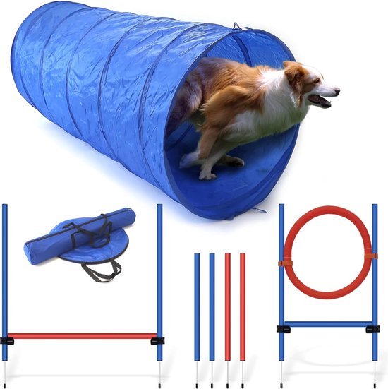 Agility Voor De Hond - Agility Set - Agility Hond - Behendigheid Hond ...