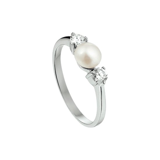Ring Parel Zilver Gerhodineerd | bol