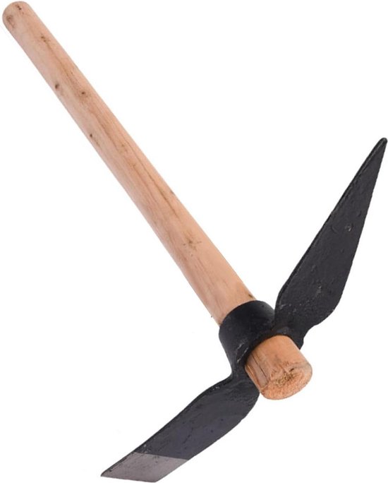 Pick Mattock voor Graven en Tuinwerk met Houten Handvat | bol