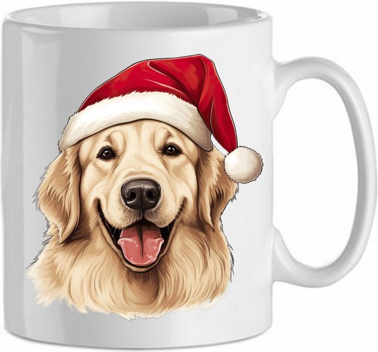 Golden retriever 5 kerst |Hond| Hondenliefhebber||Dog| Cadeau voor hem ...