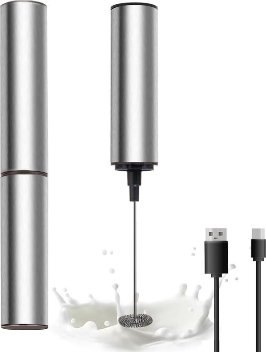 PolkaHome Melkopschuimer - Melkopschuimer electrisch - Elektrische melkopschuimer -... | bol