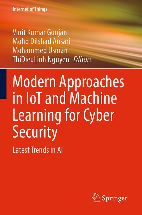 Internet of Things- Modern Approaches in IoT and Machine Learning for Cyber Security |... | bol