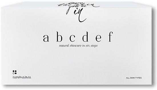 RainPharma Classic abcdef Black & White - Gezichtsverzorging - Huidverzorging -... | bol