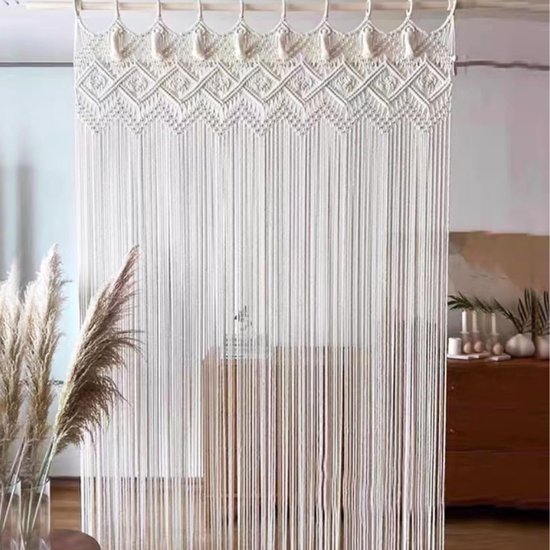 Goodivery ® Stijlvolle Handgeweven Macramé Gordijn voor Unieke ...