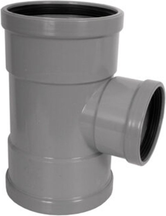 PVC T-Stuk 250X160mm 3x manchet SN4 90° | bol