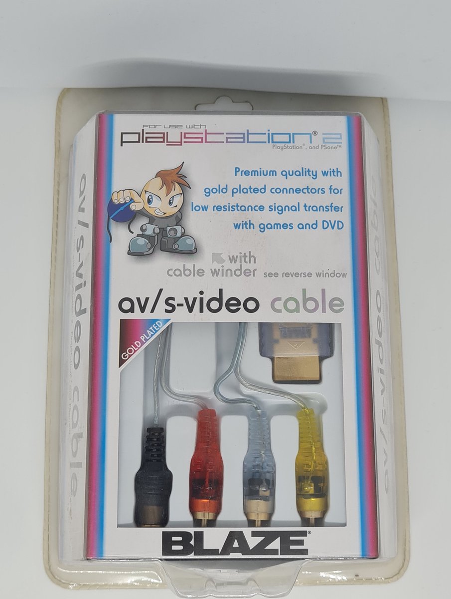 Ps2 Ultimate AV/S-Video Cable Blaze | bol.com