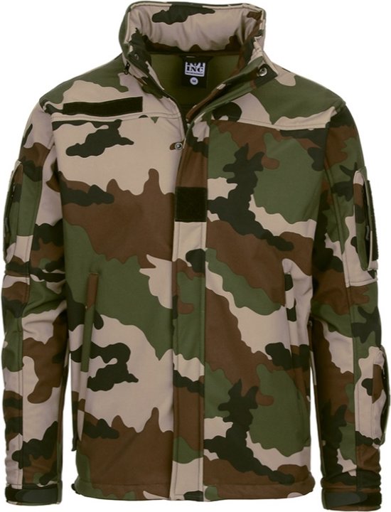 101inc Softshell Jacket Tactical woodland camo | bol.com