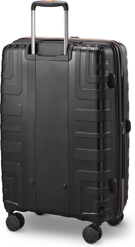 Jump Crossline - Reiskoffer 70 cm - 4 Wielen - TSA-cijferslot - Zwart | bol