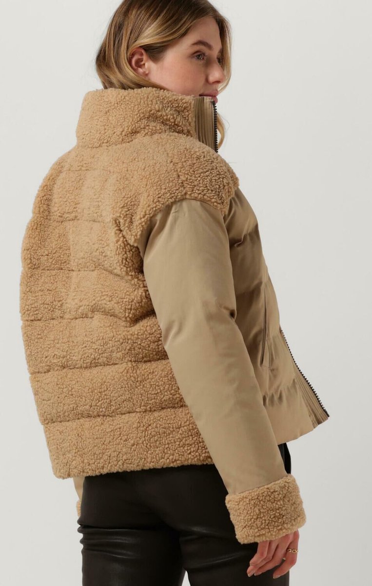 Moscow Porgunnu Jassen Dames - Winterjas - Camel - Maat L | bol.com