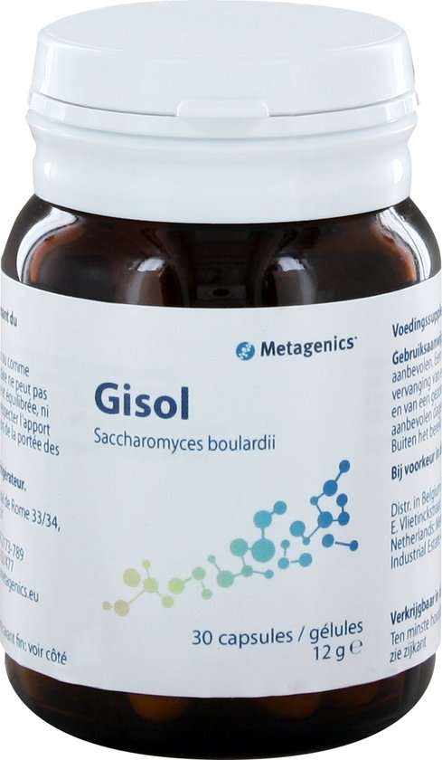 Metagenics Gisol - 30 capsules - Probioticapreparaat | bol