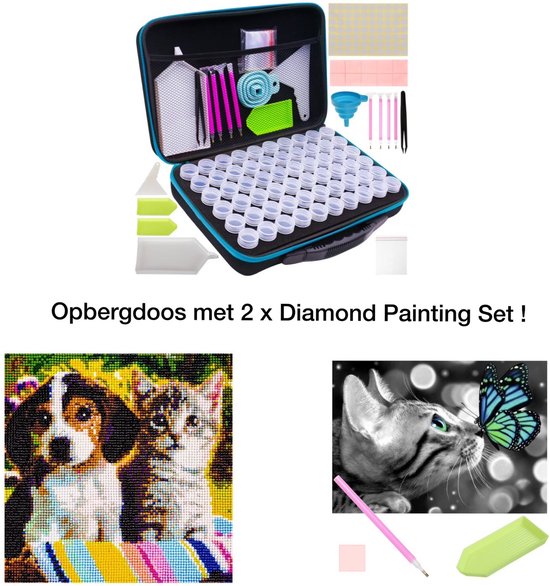 Diamond Painting Opbergdoos Met 2x Diamond Painting Set - Sorteerdoos ... Diamond Painting Opbergdoos Met 2x Diamond Painting Set - Sorteerdoos ...