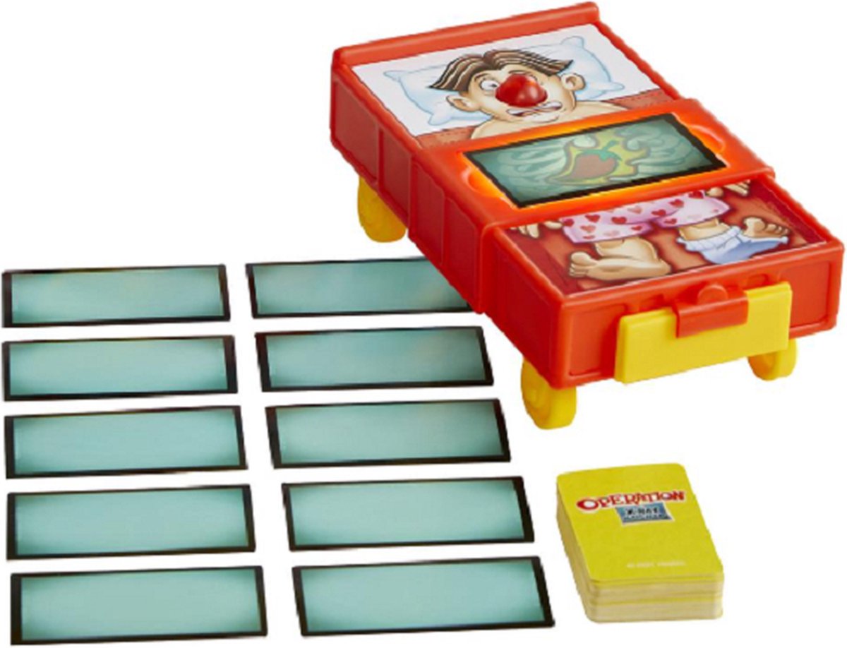 Spel Operatie ER X-RAY Hasbro Dokter Bibber | bol.com
