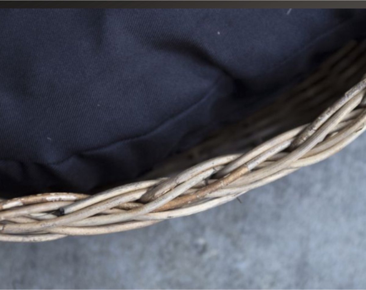 Inspired By Sacha - Rotan Kittenmand "Cat" 38 x 33 x 16 cm | bol.com