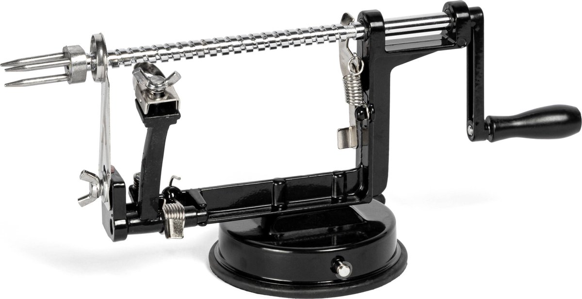 Kitchen Tools - Appelschiller - Met Zuignap - Zwart - Aluminium ...
