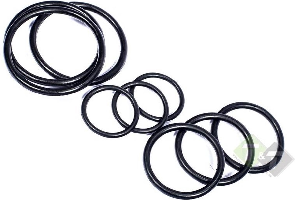 Satra professionele o ringen rubber 419 delig assortiment in 32 maten ...