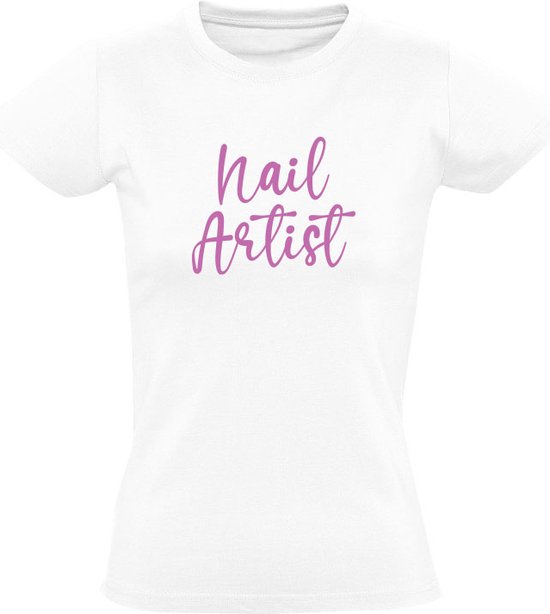 Nail artist Dames T-shirt | nagel | manicure | nagelstudio ...