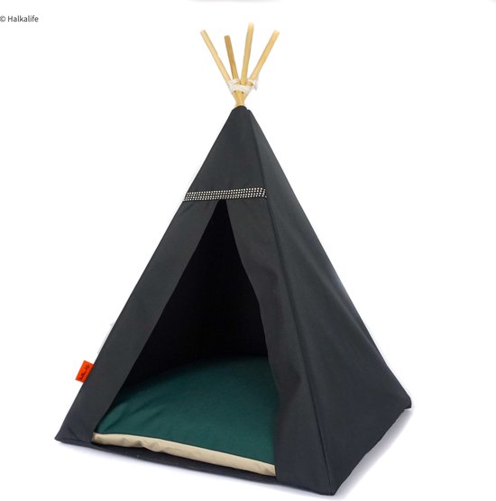 TIPI Glamour - Bottle Green, M, Black | bol.com