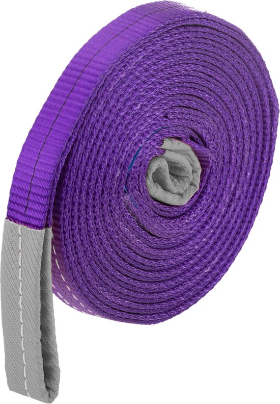 PrimeMatik - Webbing Sling, hijsband 10m x 30mm 1000Kg voor hijsen en ...