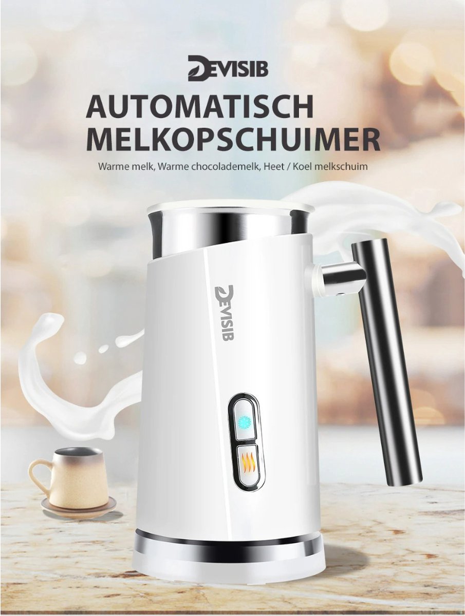 LooMar Melkopschuimer Electrisch/Elektrisch- Automatische ...
