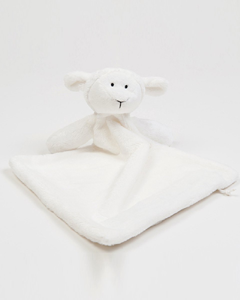 Knuffeldoekje - knuffel baby - baby cadeau - wit - zachte knuffel ...
